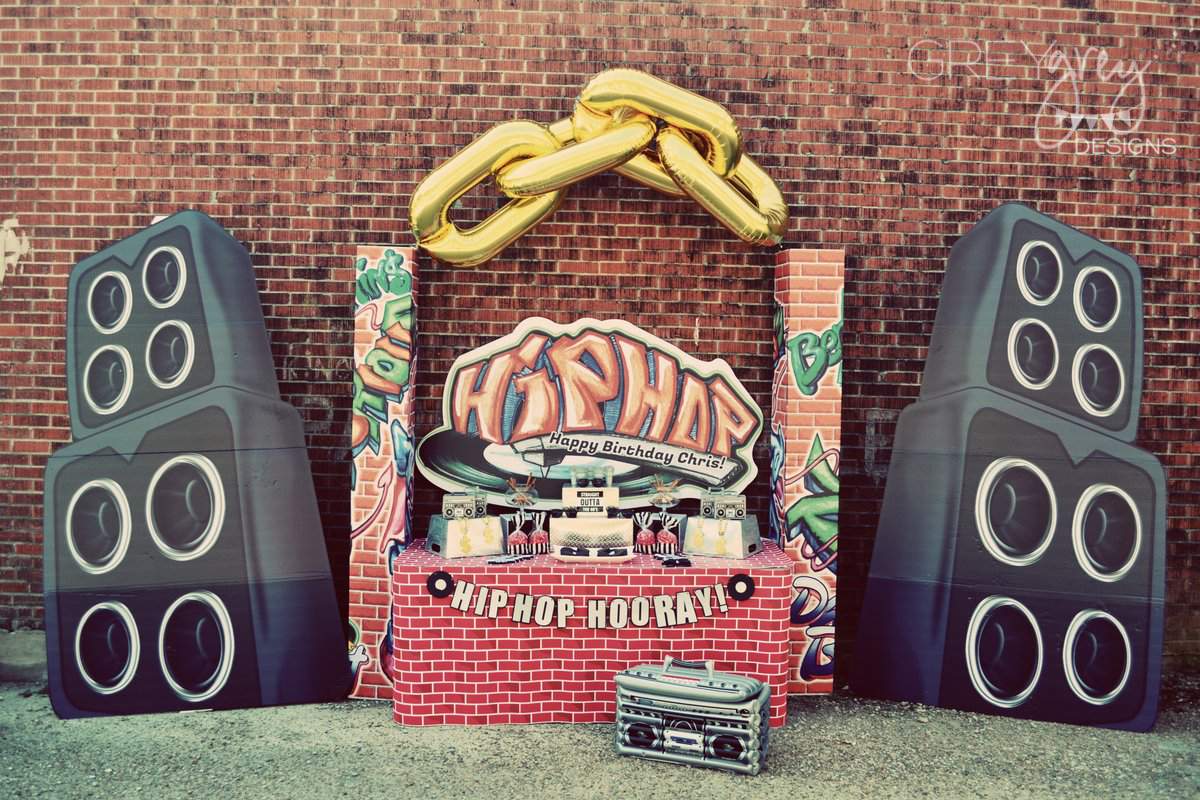 Hip Hop Birthday Party Ideas | Photo 12 of 35 | Catch My Party