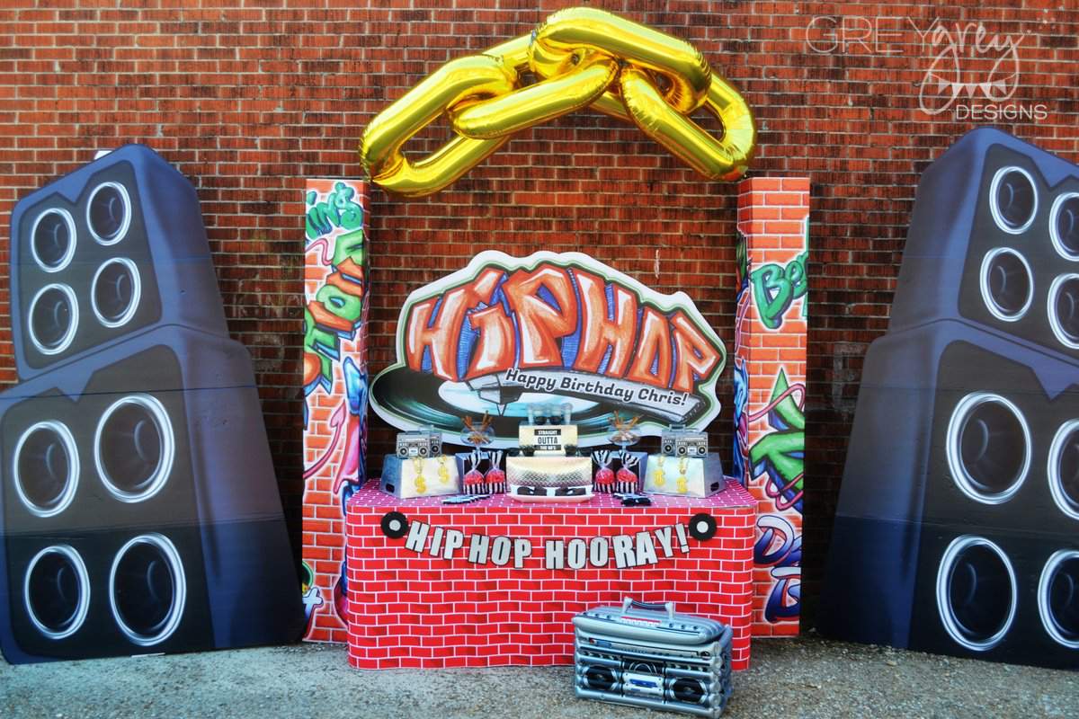 Hip Hop Birthday Party Ideas | Photo 12 of 35 | Catch My Party