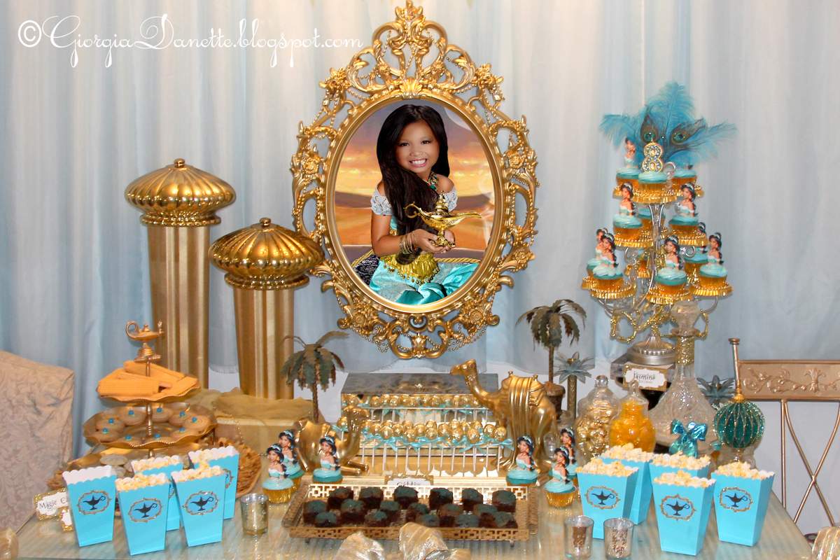 Jasmine Party Birthday Party Ideas | Photo 22 of 30 | Catch My Party