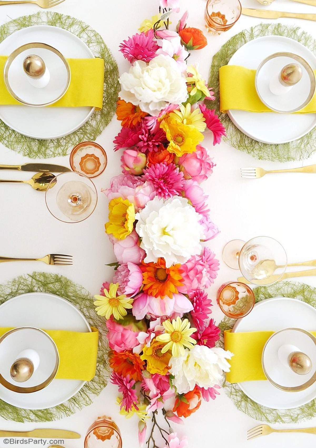 Floral / Easter "A Modern Easter Brunch" | Catch My Party