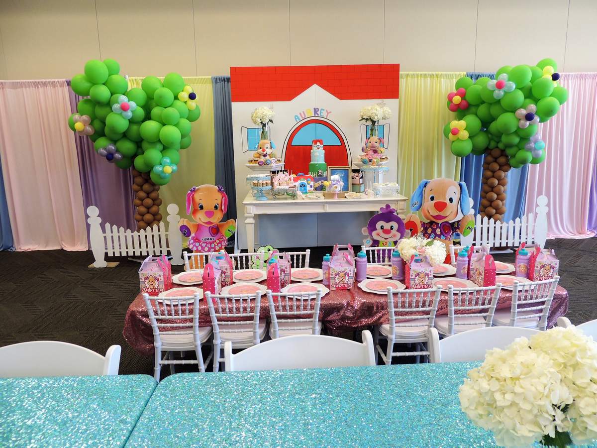 Fisherprice Laugh and learn Birthday Party Ideas | Photo 4 of 19 ...