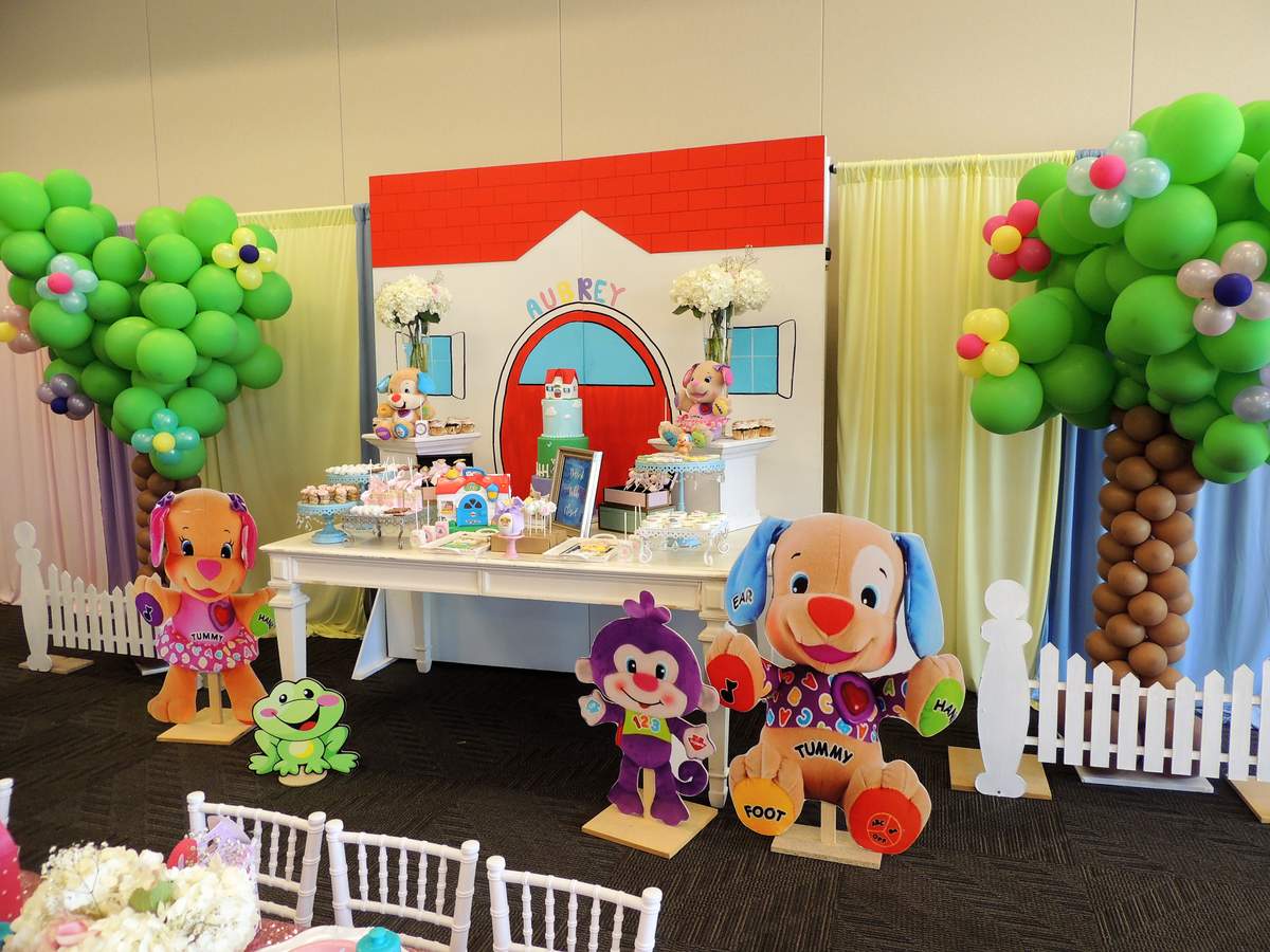 Fisherprice Laugh and learn Birthday Party Ideas | Photo 4 of 19 ...