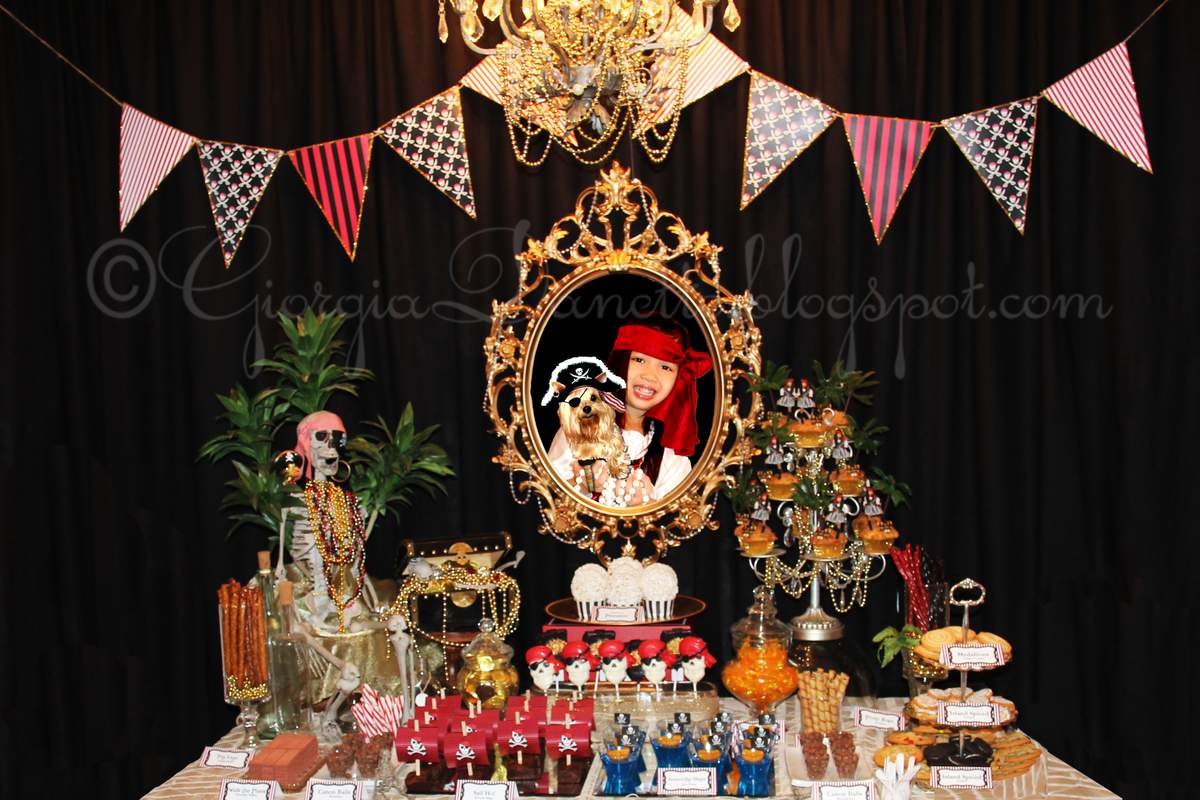 Pirate Party Birthday Party Ideas | Photo 13 of 41 | Catch My Party