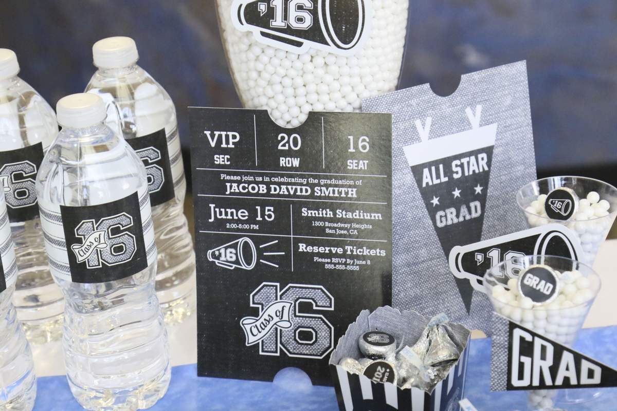 Sports Graduation Party Graduation/End of School Party Ideas | Photo 1 ...