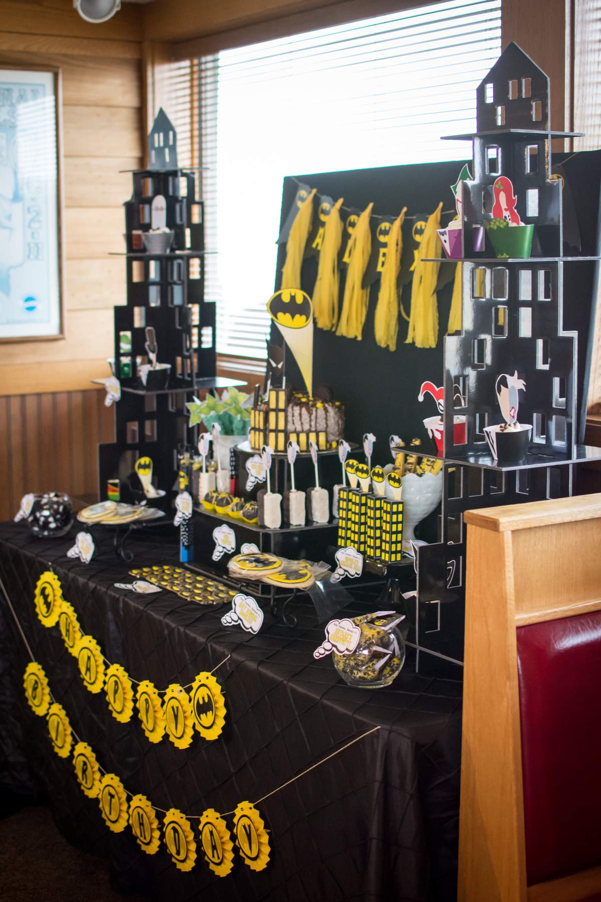 Batman Inspired Birthday Party Ideas | Photo 1 of 63 | Catch My Party