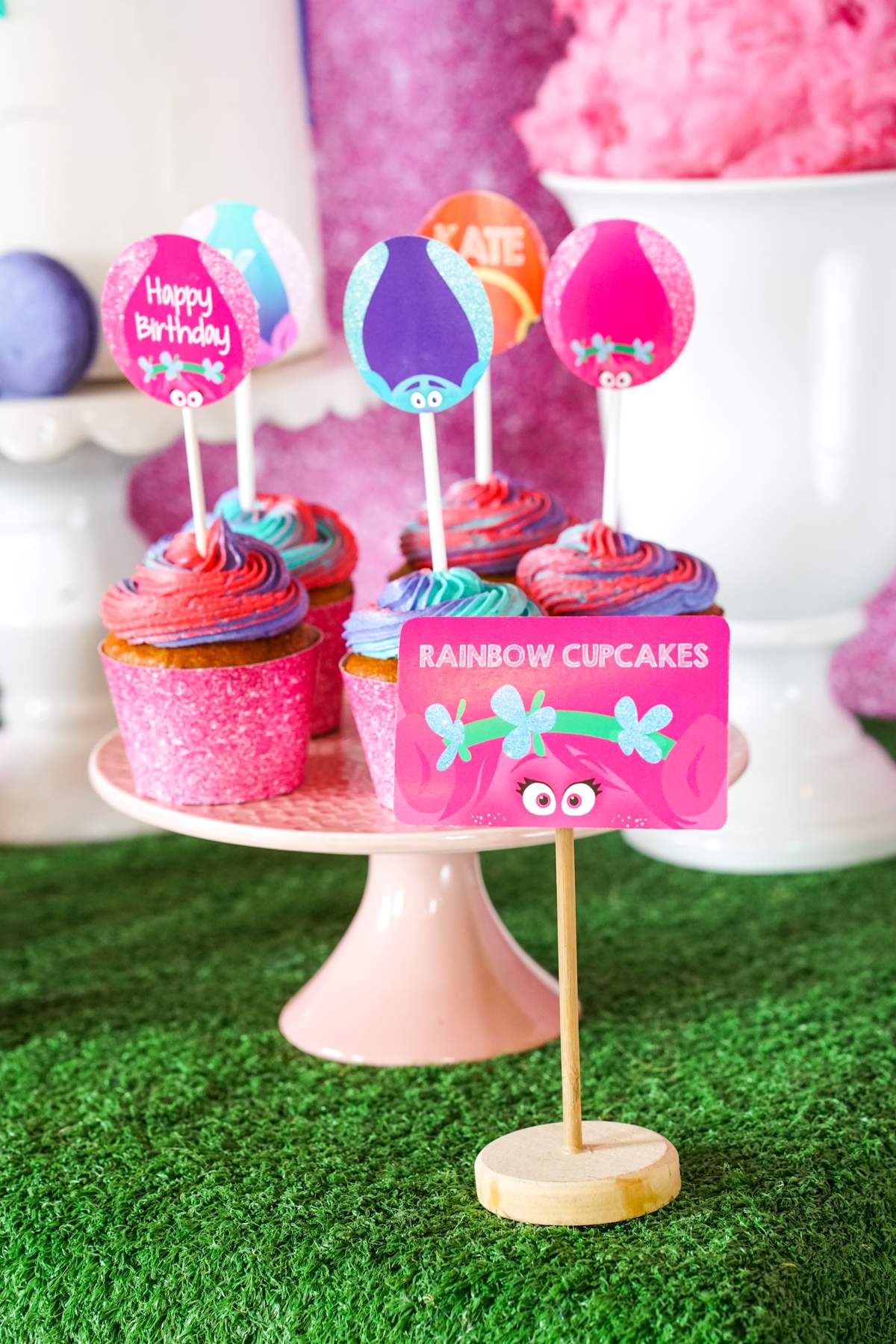Trolls Birthday Party Ideas | Photo 1 of 7 | Catch My Party