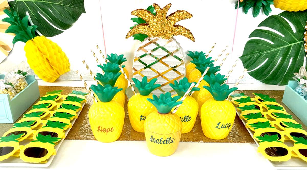 Pineapple Birthday Party Birthday Party Ideas | Photo 6 of 27 | Catch ...