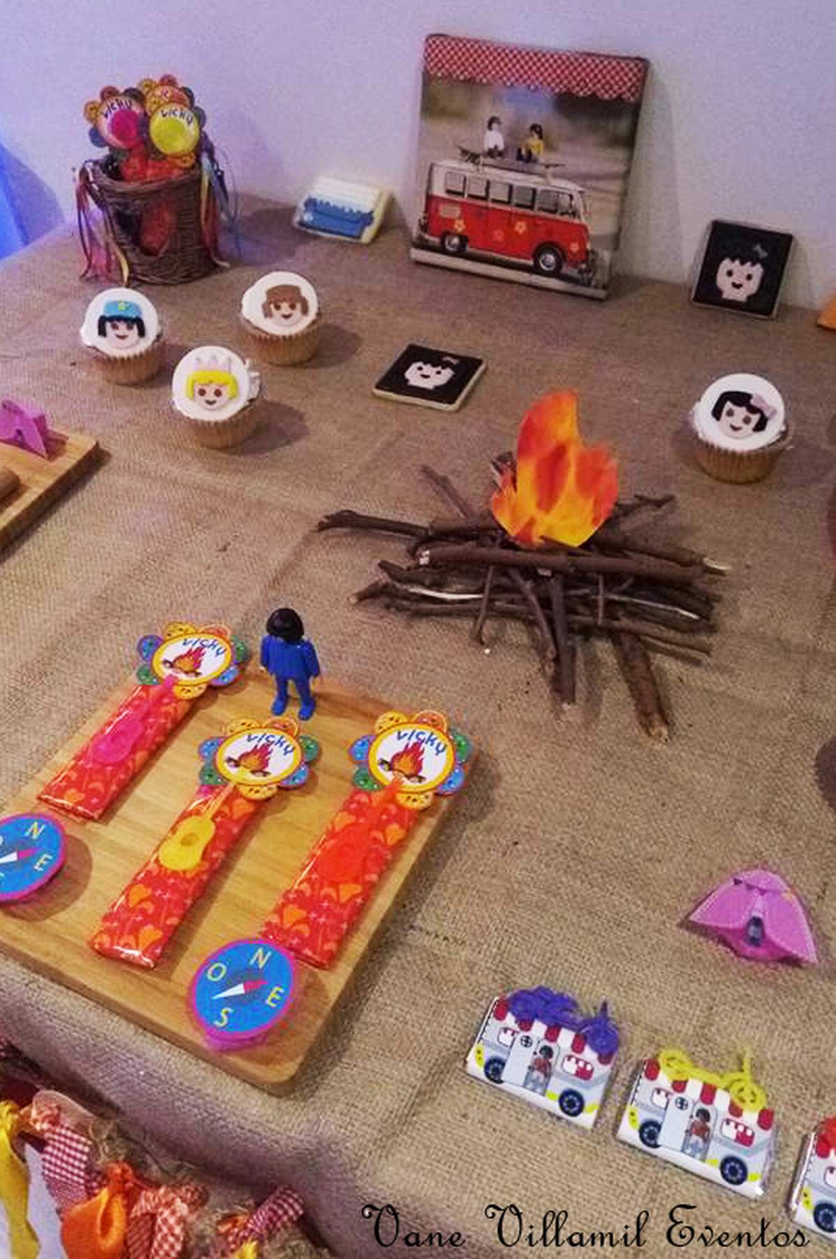 PLAYMOBIL CAMPING Birthday Party Ideas | Photo 10 of 29 | Catch My Party