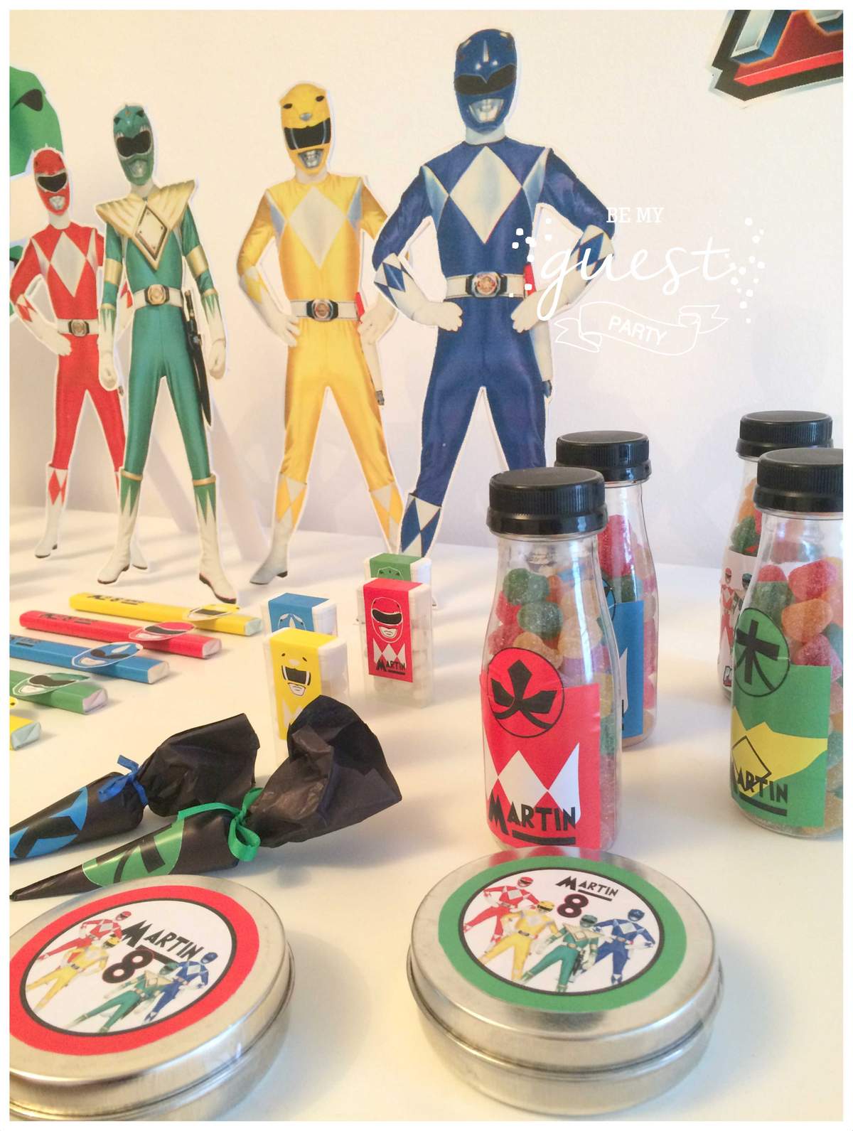 Power Rangers Party Box Birthday Party Ideas | Photo 1 of 8 | Catch My ...