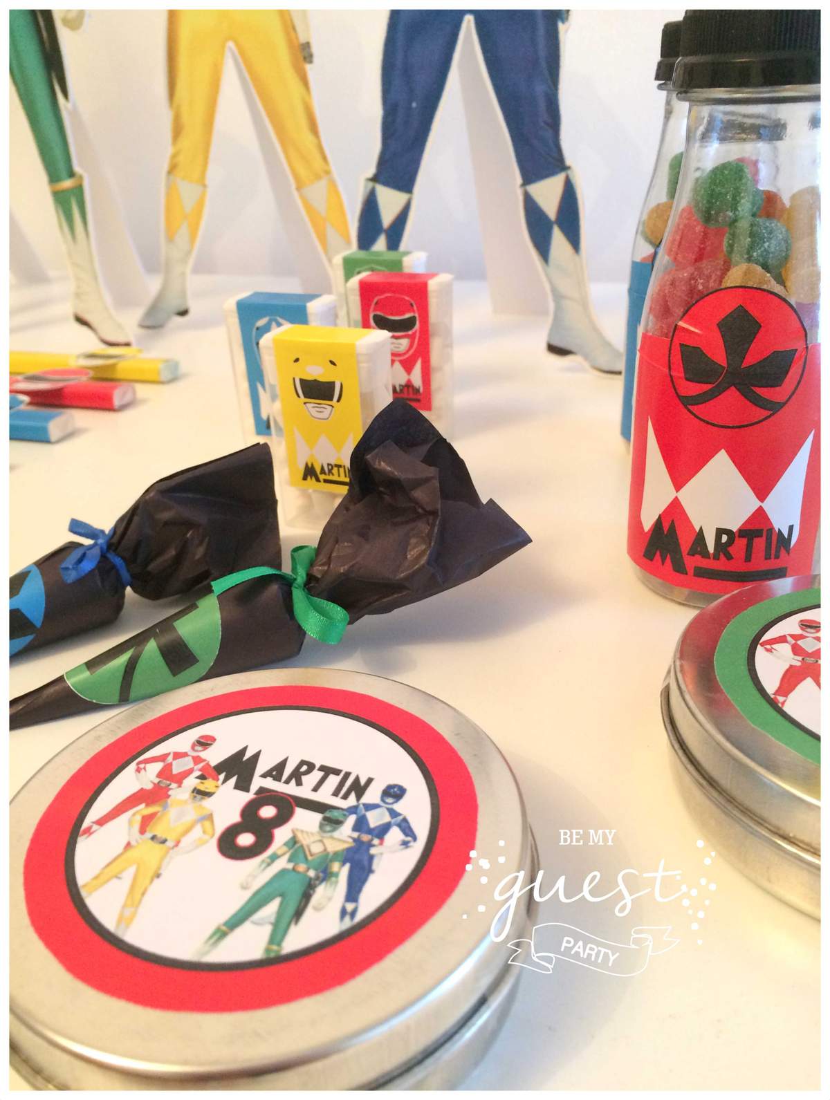 Power Rangers Party Box Birthday Party Ideas | Photo 1 of 8 | Catch My ...