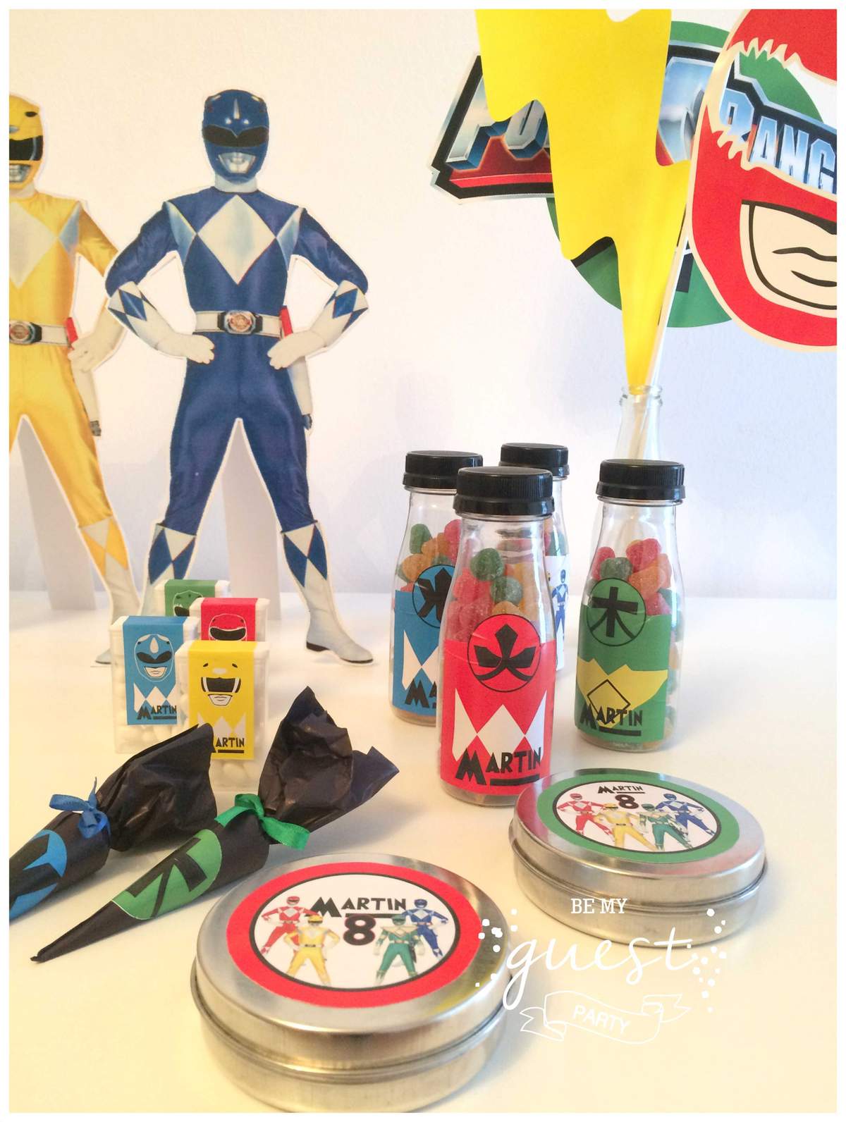 Power Rangers Party Box Birthday Party Ideas | Photo 1 of 8 | Catch My ...