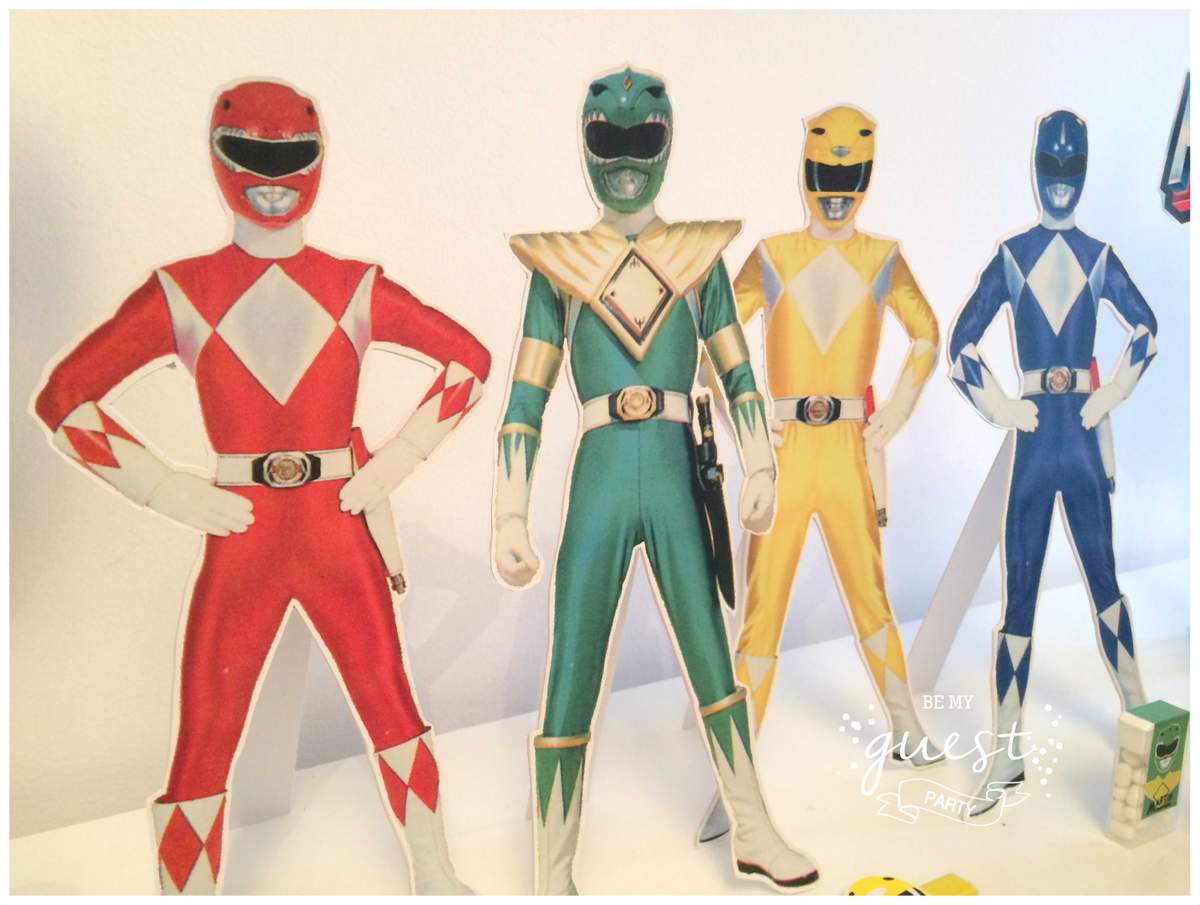 Power Rangers Party Box Birthday Party Ideas | Photo 1 of 8 | Catch My ...