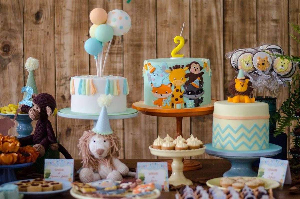 Animals Birthday Party Ideas | Photo 2 of 16 | Catch My Party