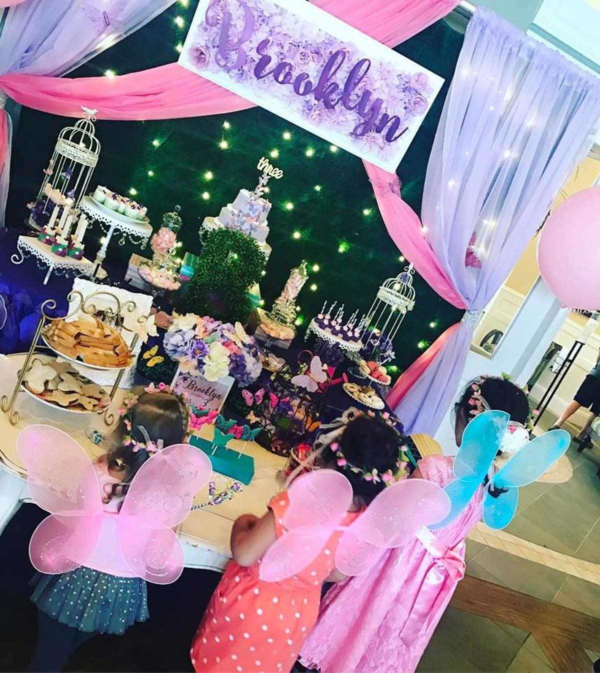 Butterfly Garden / Birthday "Brookyn's Butterfly Garden Party" | Catch ...