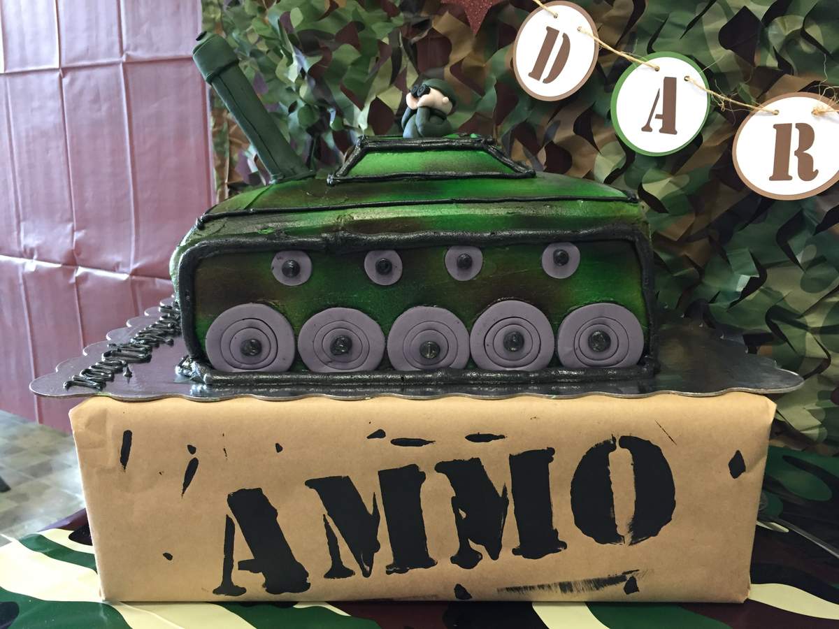 Soldier/ Army Birthday Party Ideas | Photo 5 of 16 | Catch My Party