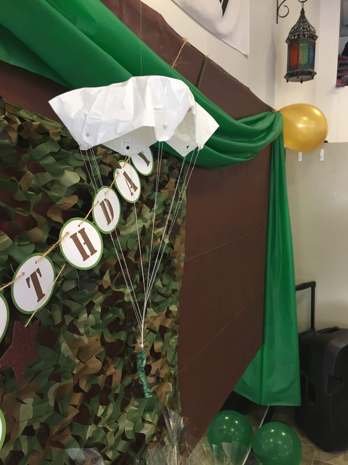 Soldier/ Army Birthday Party Ideas | Photo 5 of 16 | Catch My Party