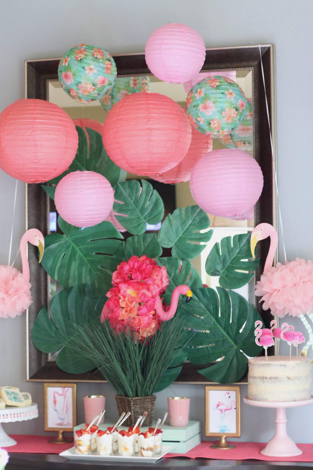 Flamingle / Tropical / Flamingos Ladies Night Party Ideas | Photo 11 of ...