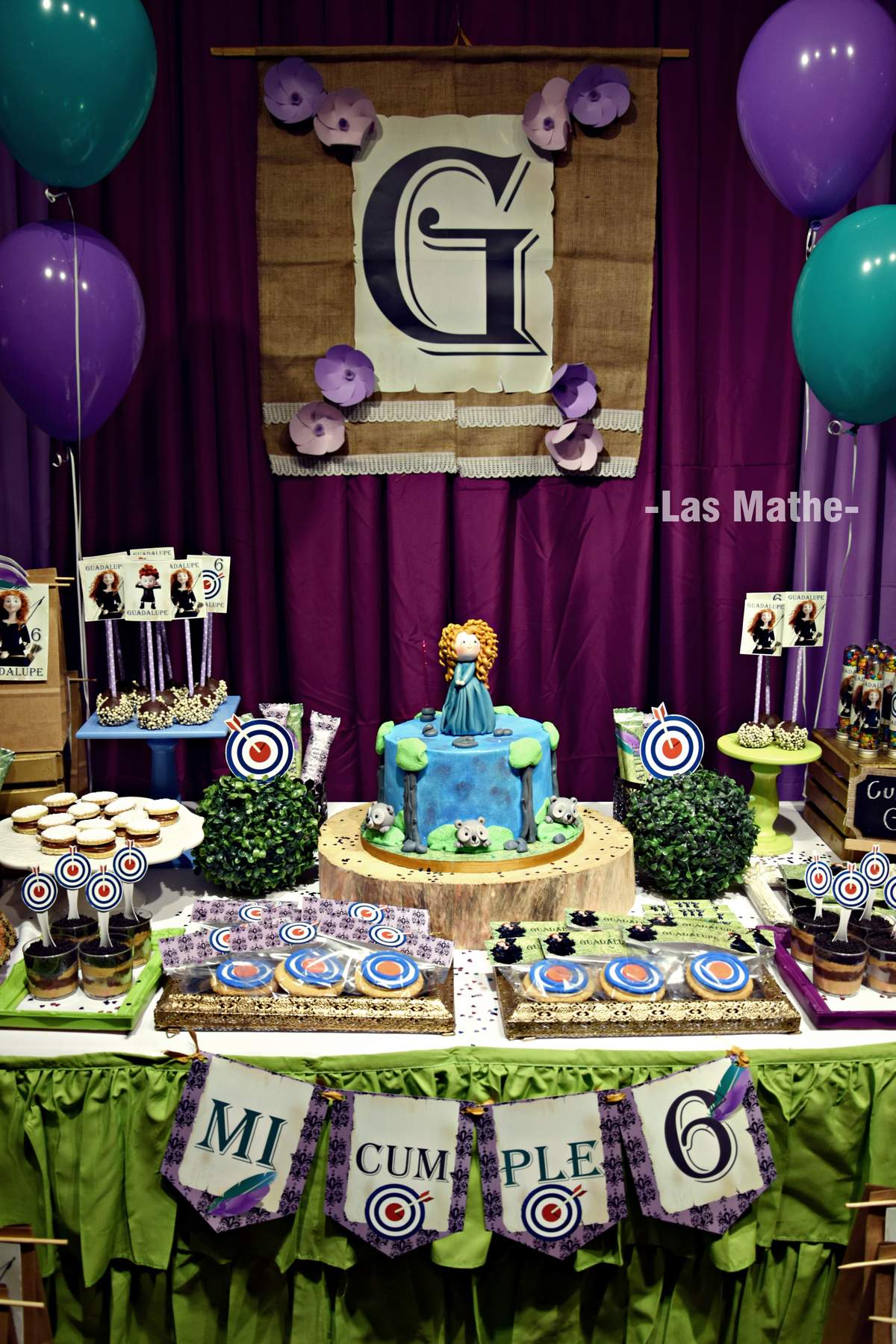 Princesa Valiente Birthday Party Ideas | Photo 5 of 9 | Catch My Party