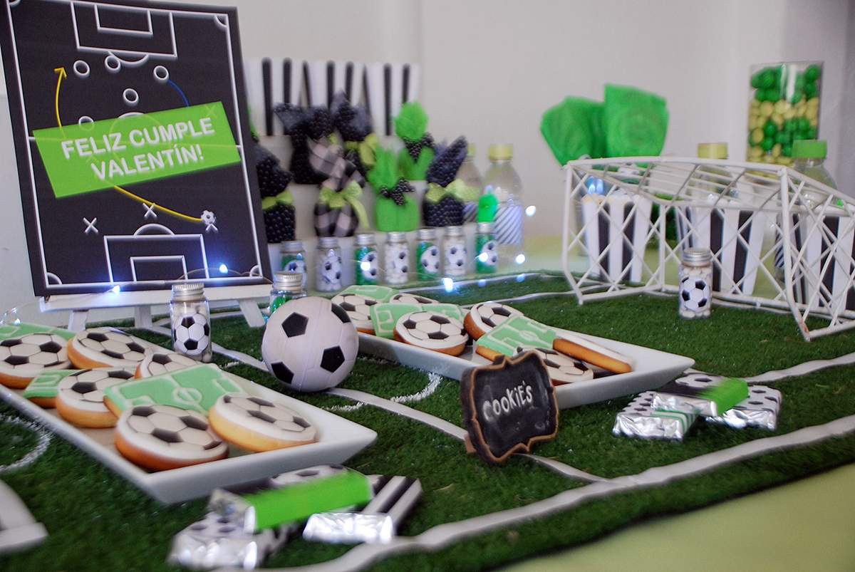 Futboll Birthday Party Ideas | Photo 3 of 12 | Catch My Party