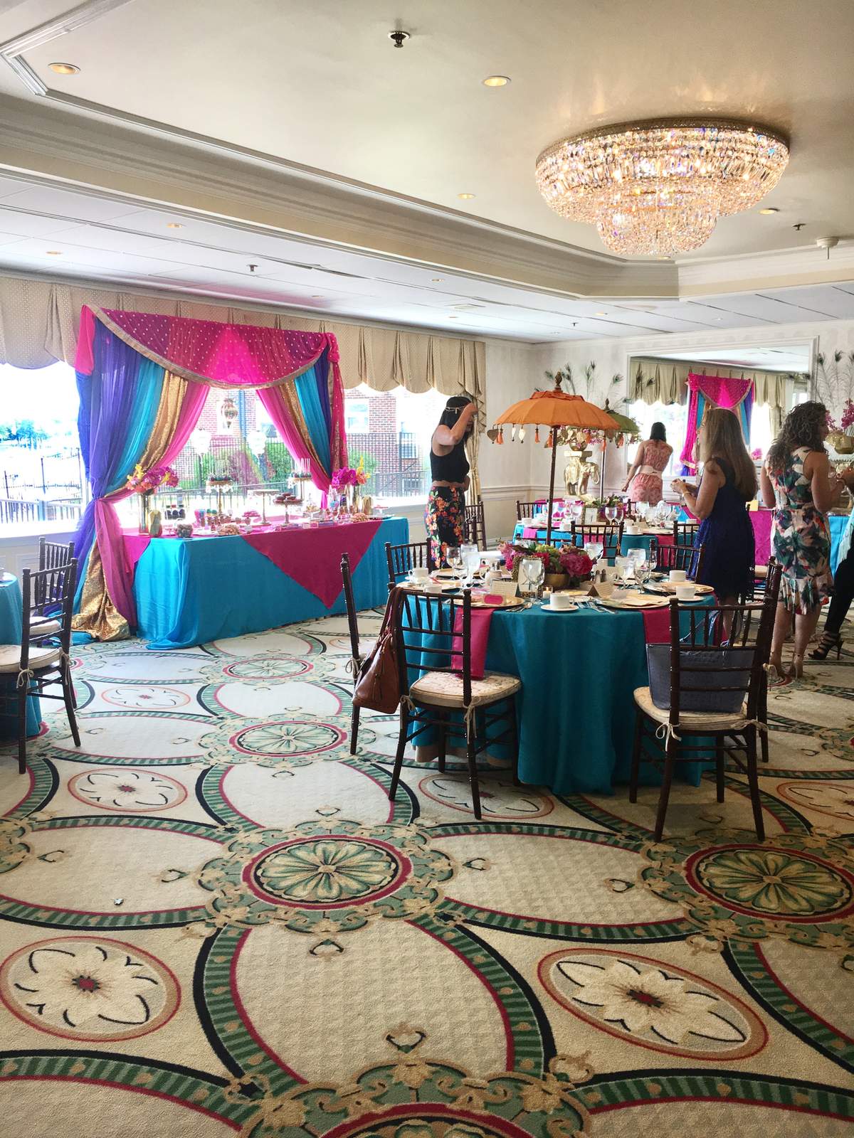 Bollywood Gorgeous Bridal/Wedding Shower Party Ideas | Photo 6 of 28 ...