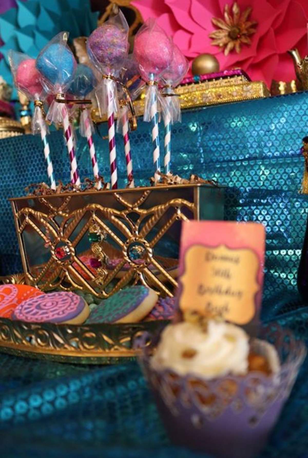 Moroccan Birthday Party Ideas | Photo 20 of 26 | Catch My Party
