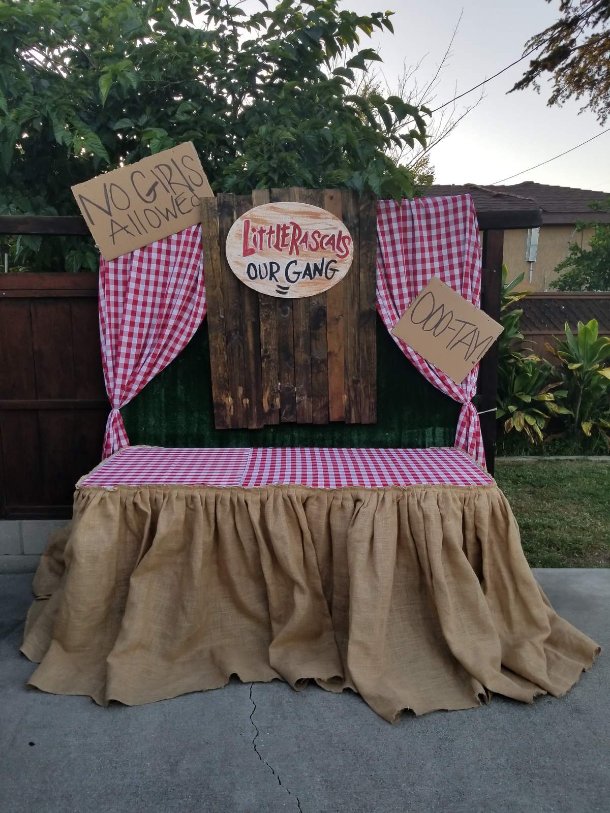 Little Rascals Birthday Party Ideas | Photo 2 of 2 | Catch My Party
