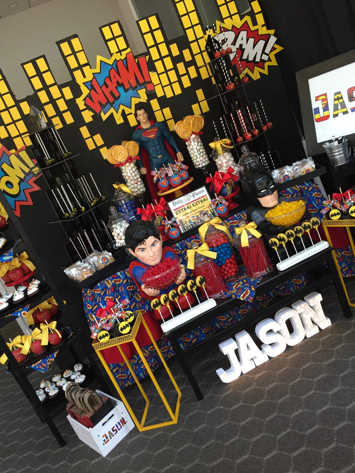 Super Heroes Graduation/End of School Party Ideas | Photo 1 of 18 ...