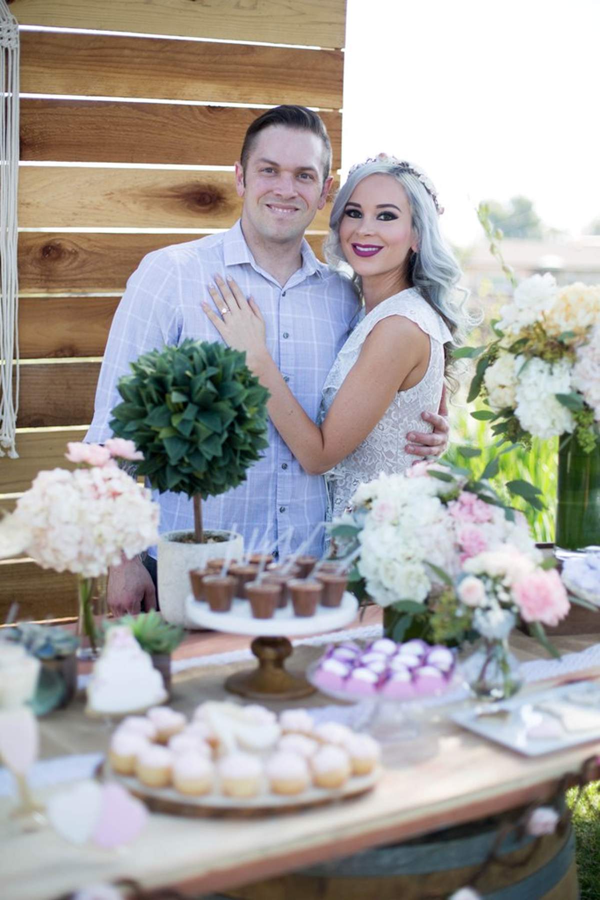 Bohemian Rustic Engagement Party Ideas | Photo 1 of 58 | Catch My Party