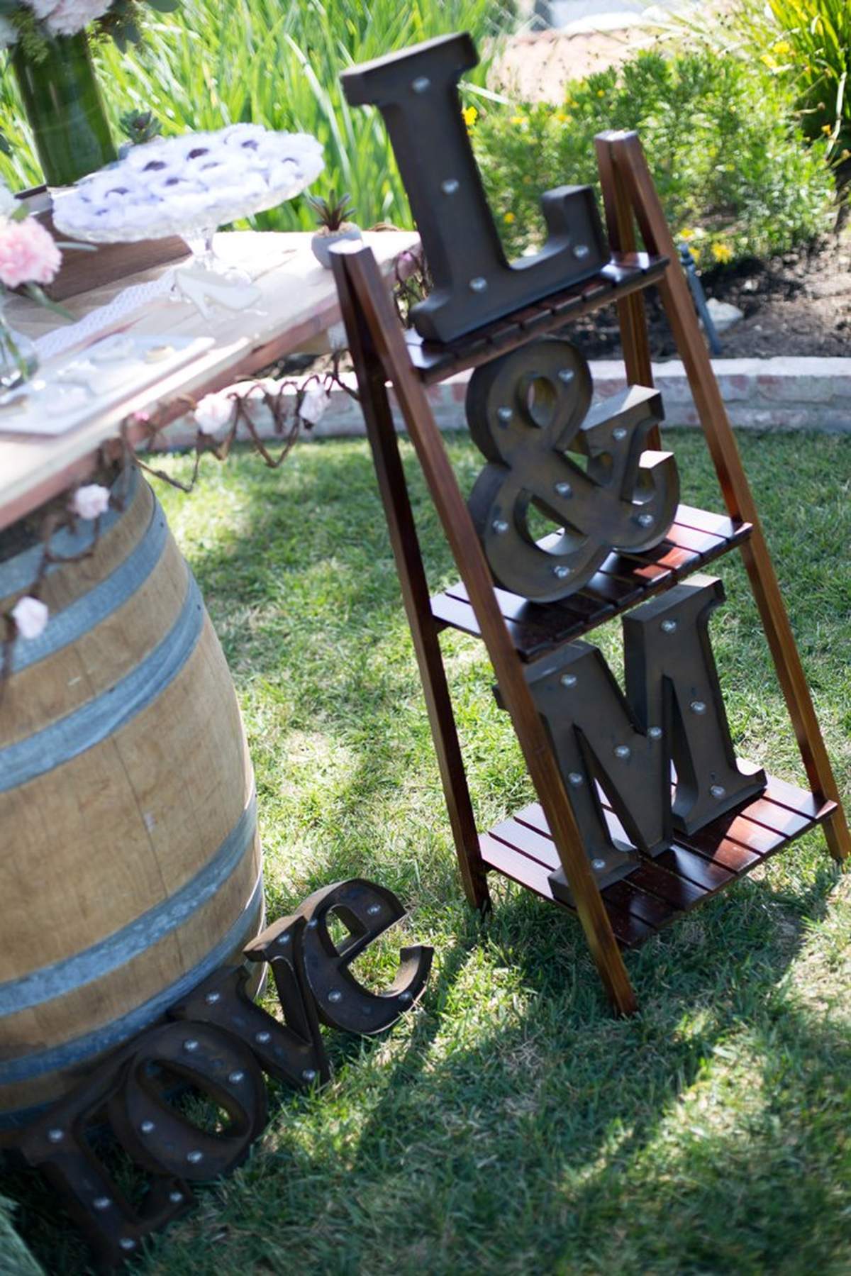 Bohemian Rustic Engagement Party Ideas | Photo 1 of 58 | Catch My Party