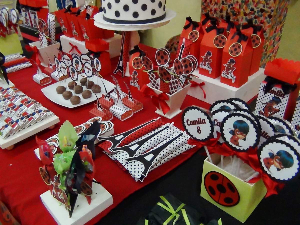 MIRACULOUS LADYBUG Birthday Party Ideas | Photo 18 of 37 | Catch My Party