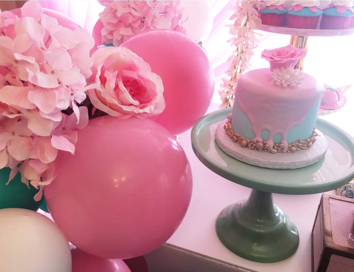 Ice Cream Birthday Party Ideas Photo 2 Of 23 Catch My Party