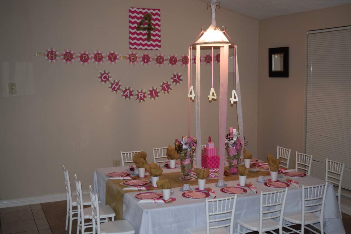 Tea Party / Birthday "4th Birthday Tea Party" | Catch My Party