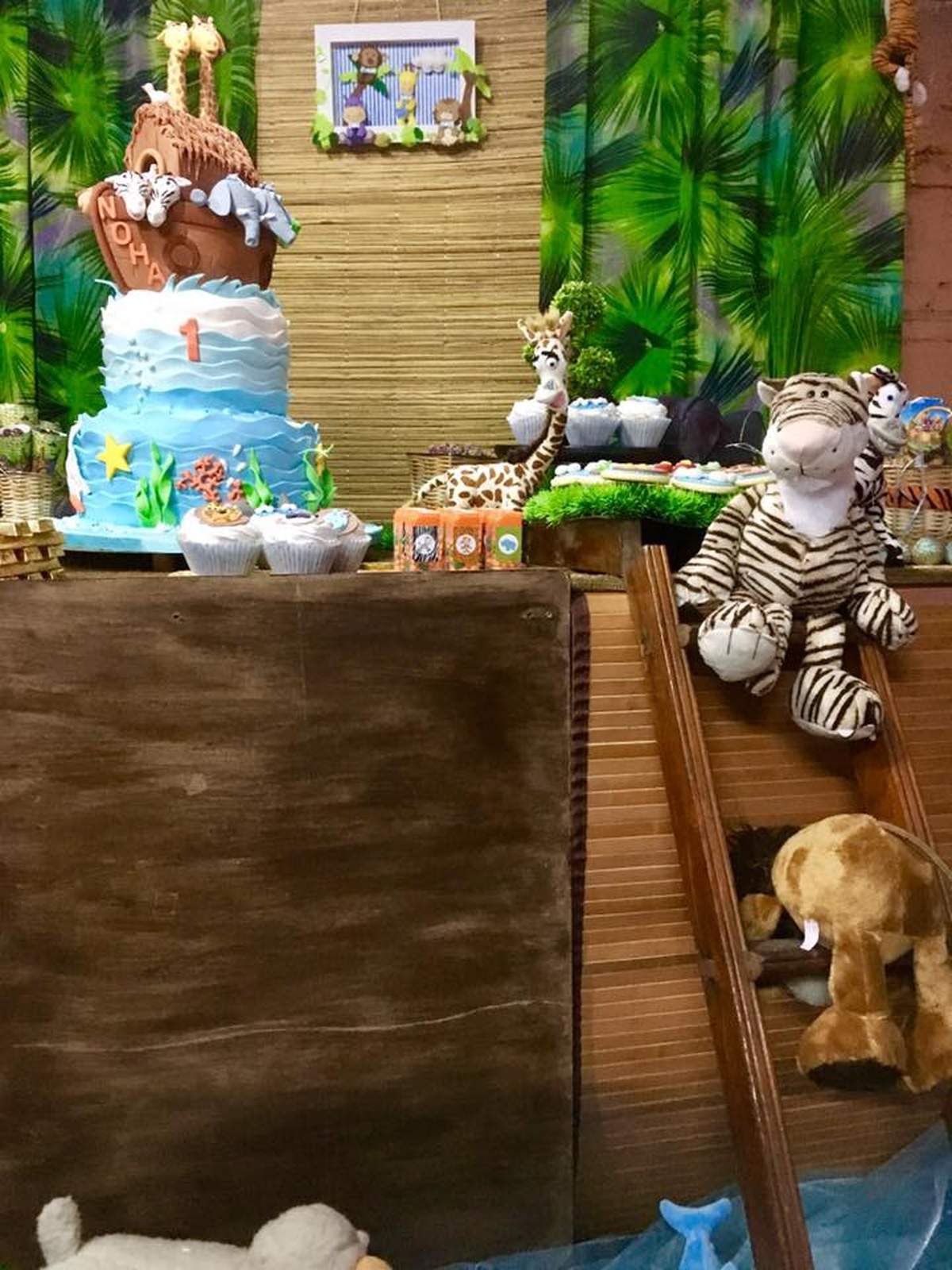 the noah ark Birthday Party Ideas | Photo 4 of 31 | Catch My Party