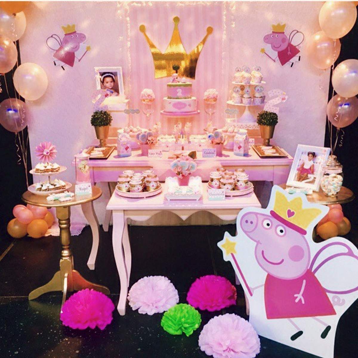 Peppa Pig / Birthday "Princess Peppa Pig birthday party" | Catch My Party
