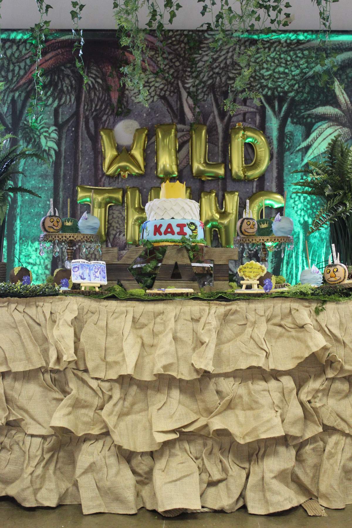 Where the wild things are Baby Shower Party Ideas | Photo 1 of 17 ...