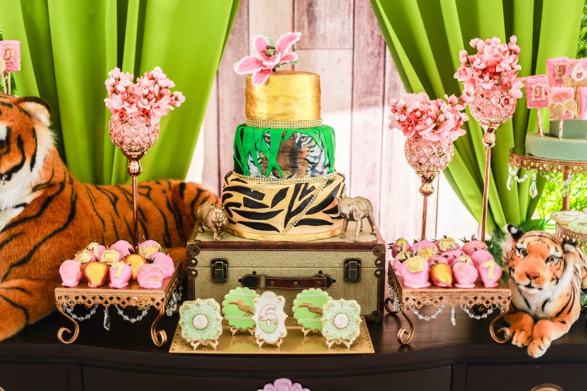 Safari Party Birthday Party Ideas | Photo 21 of 47 | Catch My Party