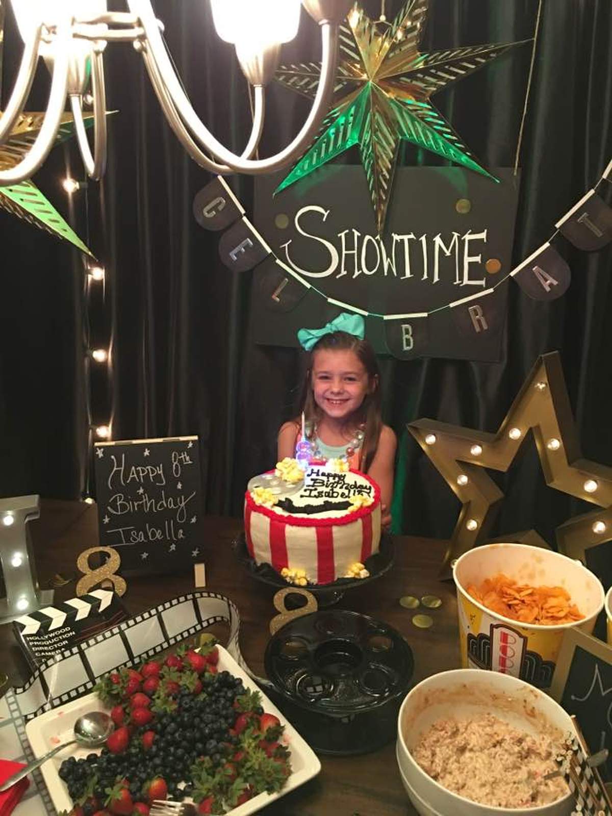 Movie Night Birthday Party Ideas | Photo 2 of 8 | Catch My Party