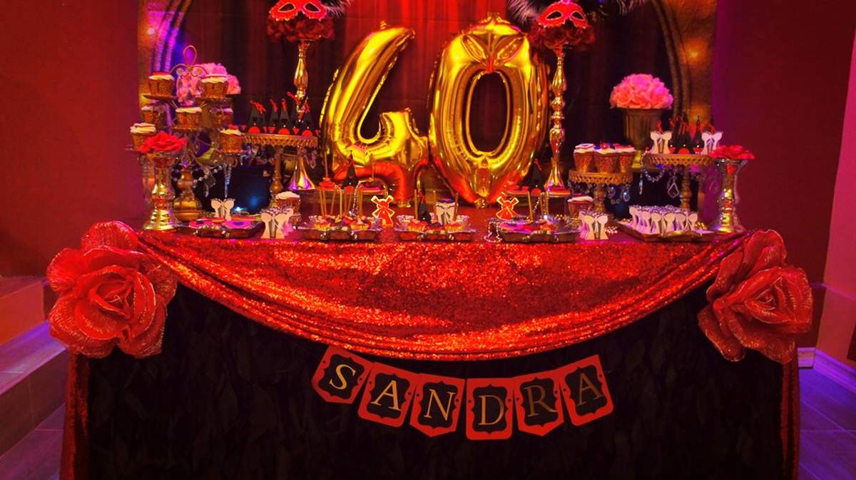Moulin Rouge Birthday Party Ideas | Photo 1 of 33 | Catch My Party