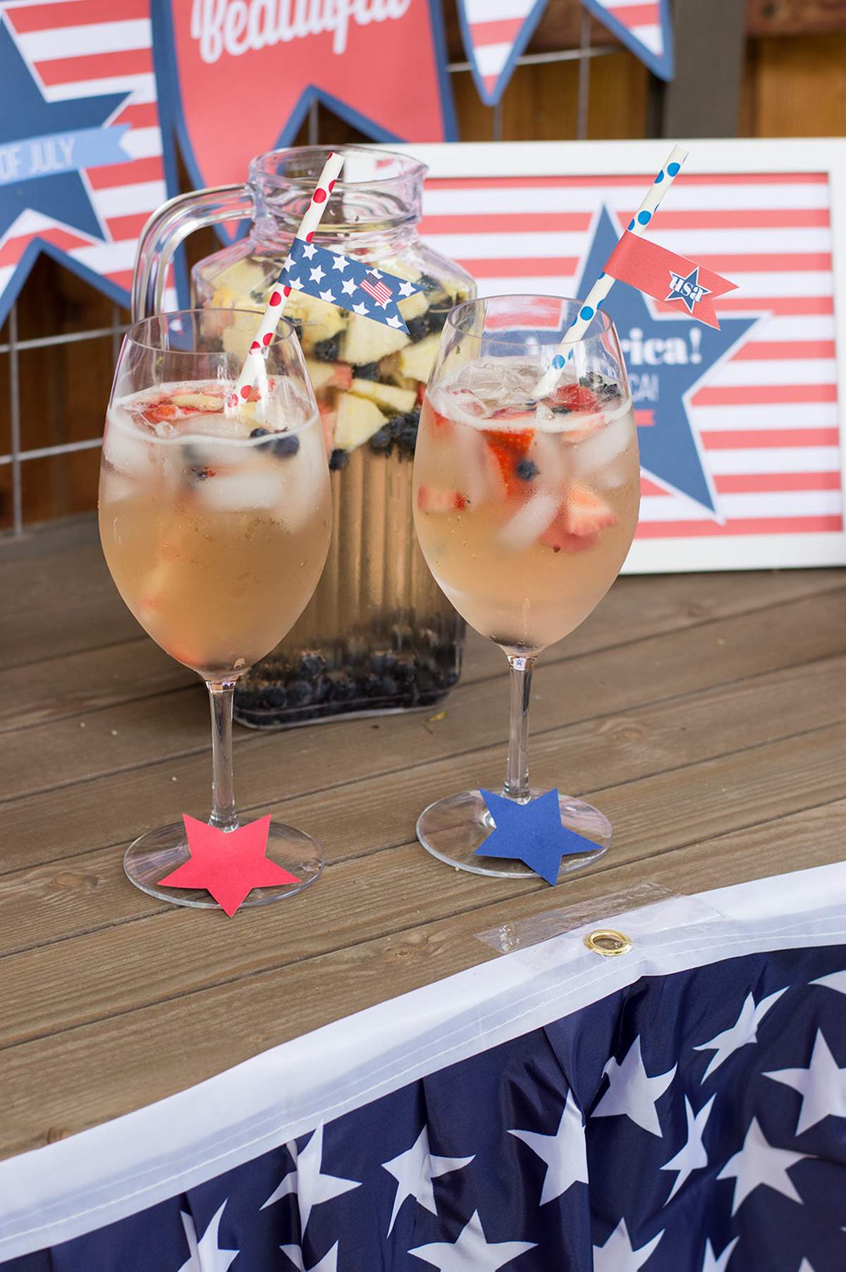America the Beautiful 4th of July Party 4th of July Party Ideas | Photo ...