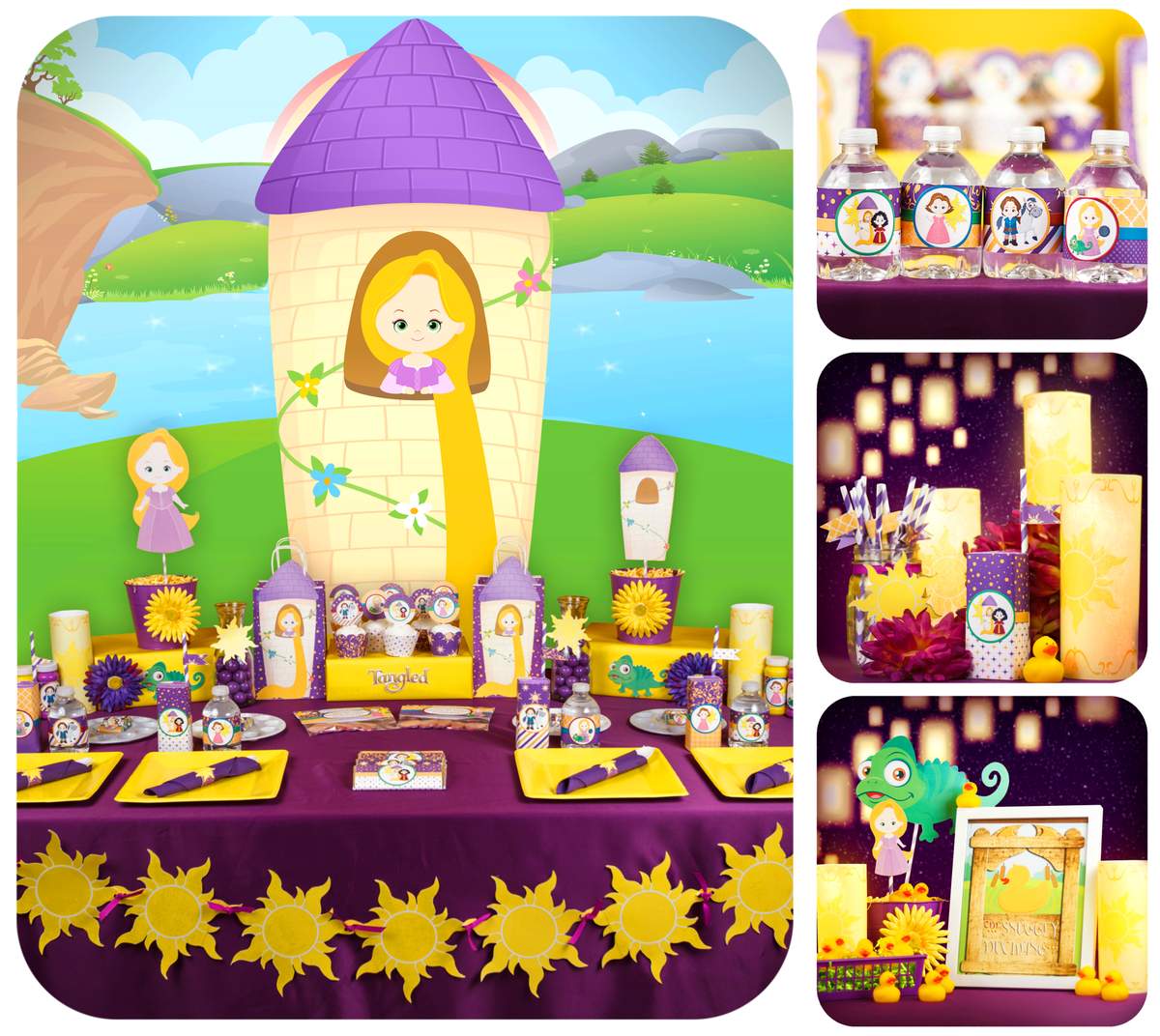 Rapunzel / Tangled Birthday Party Ideas | Photo 53 of 115 | Catch My Party