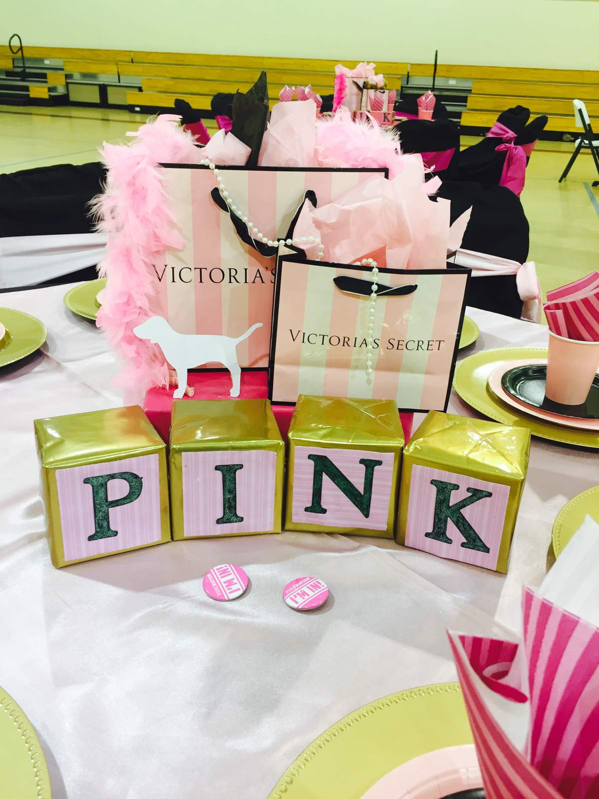 Victoria Secret Pink Birthday Party Ideas | Photo 1 of 8 | Catch My Party
