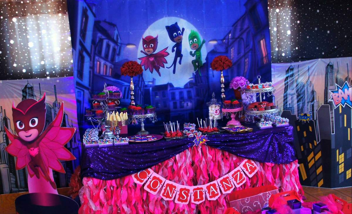 PJ Masks Birthday Party Ideas | Photo 3 of 39 | Catch My Party
