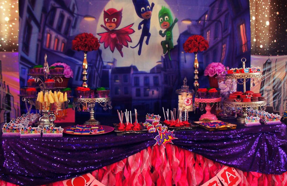 PJ Masks Birthday Party Ideas | Photo 3 of 39 | Catch My Party