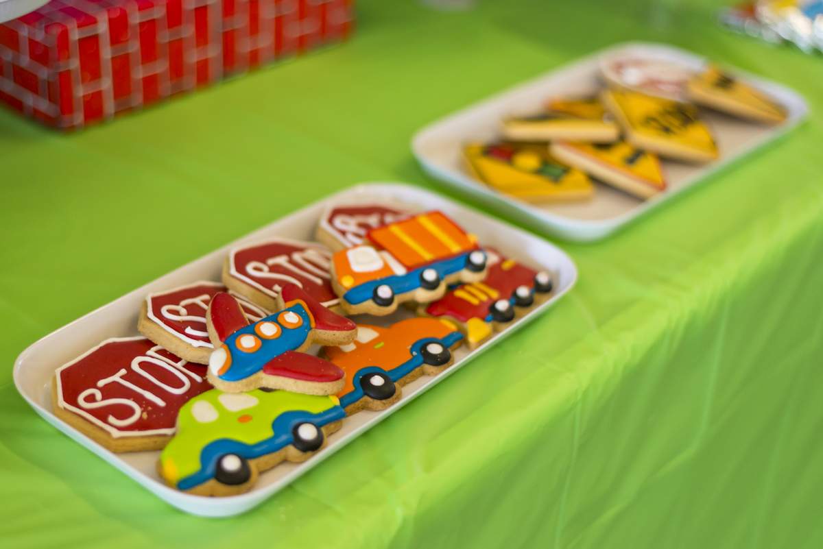 Transportation Birthday Party Ideas | Photo 1 of 43 | Catch My Party