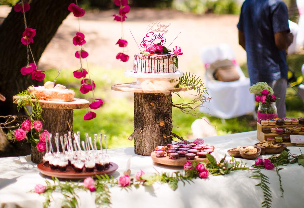 Rustic, Feminine, Eco friendly, organic, natural Birthday Party Ideas ...