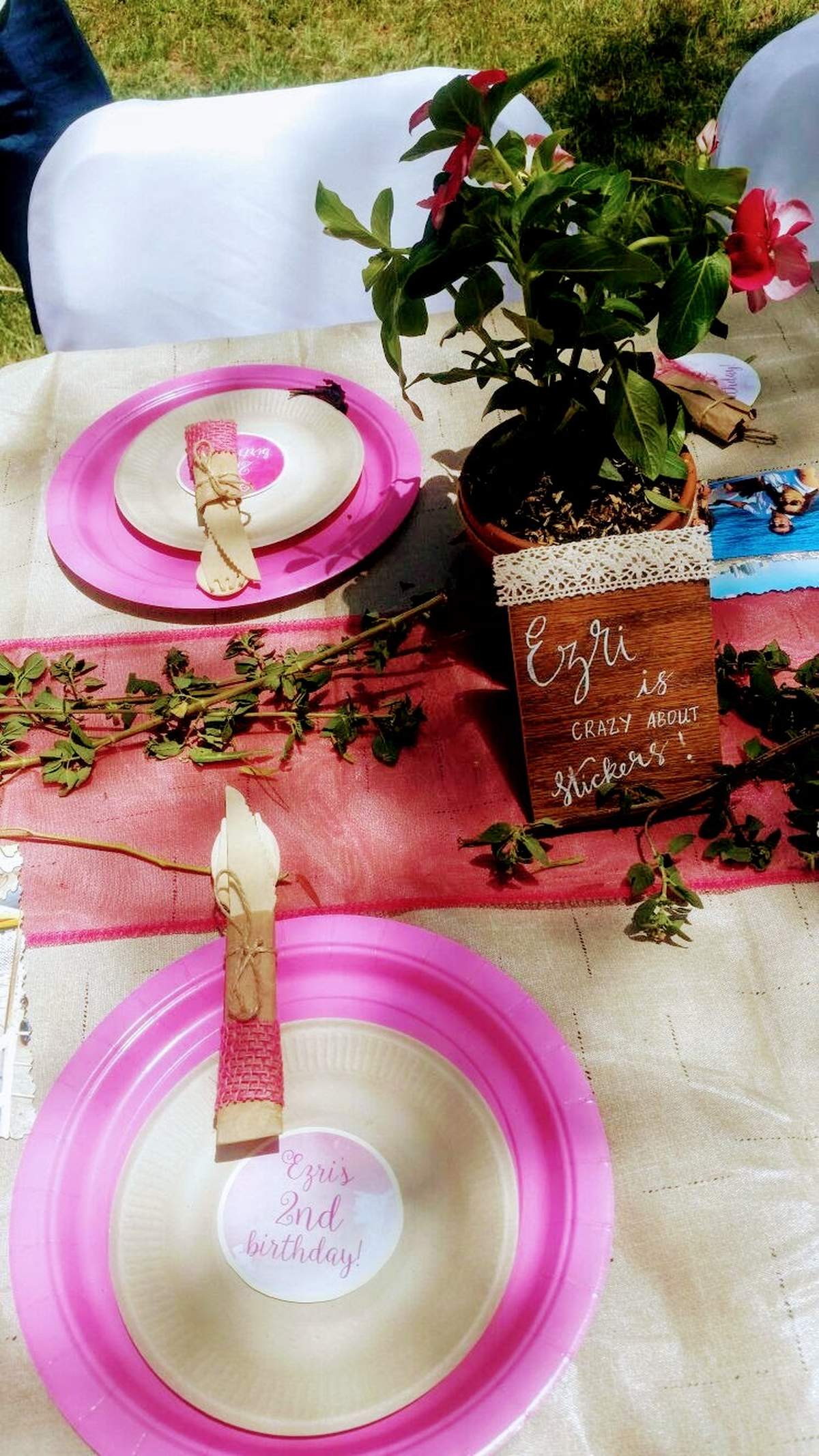 Rustic, Feminine, Eco friendly, organic, natural Birthday Party Ideas ...