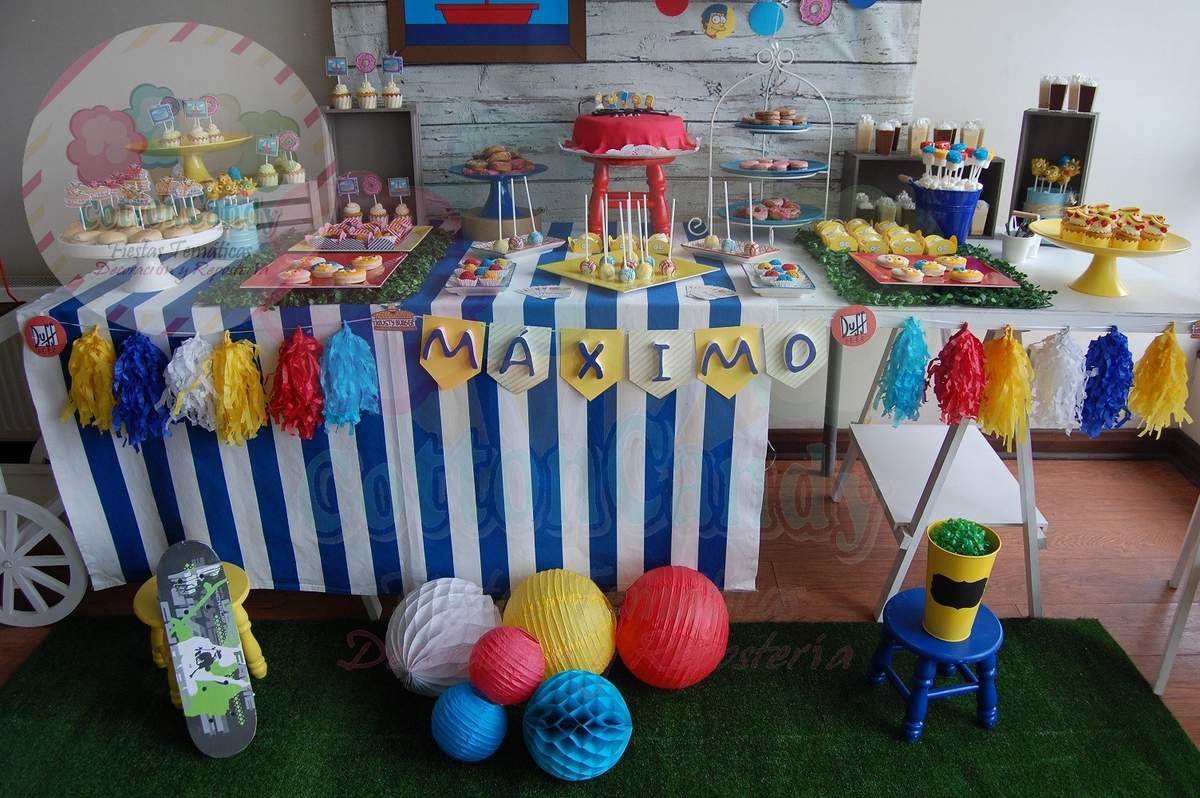 Simpsons Birthday Party Ideas | Photo 9 of 18 | Catch My Party