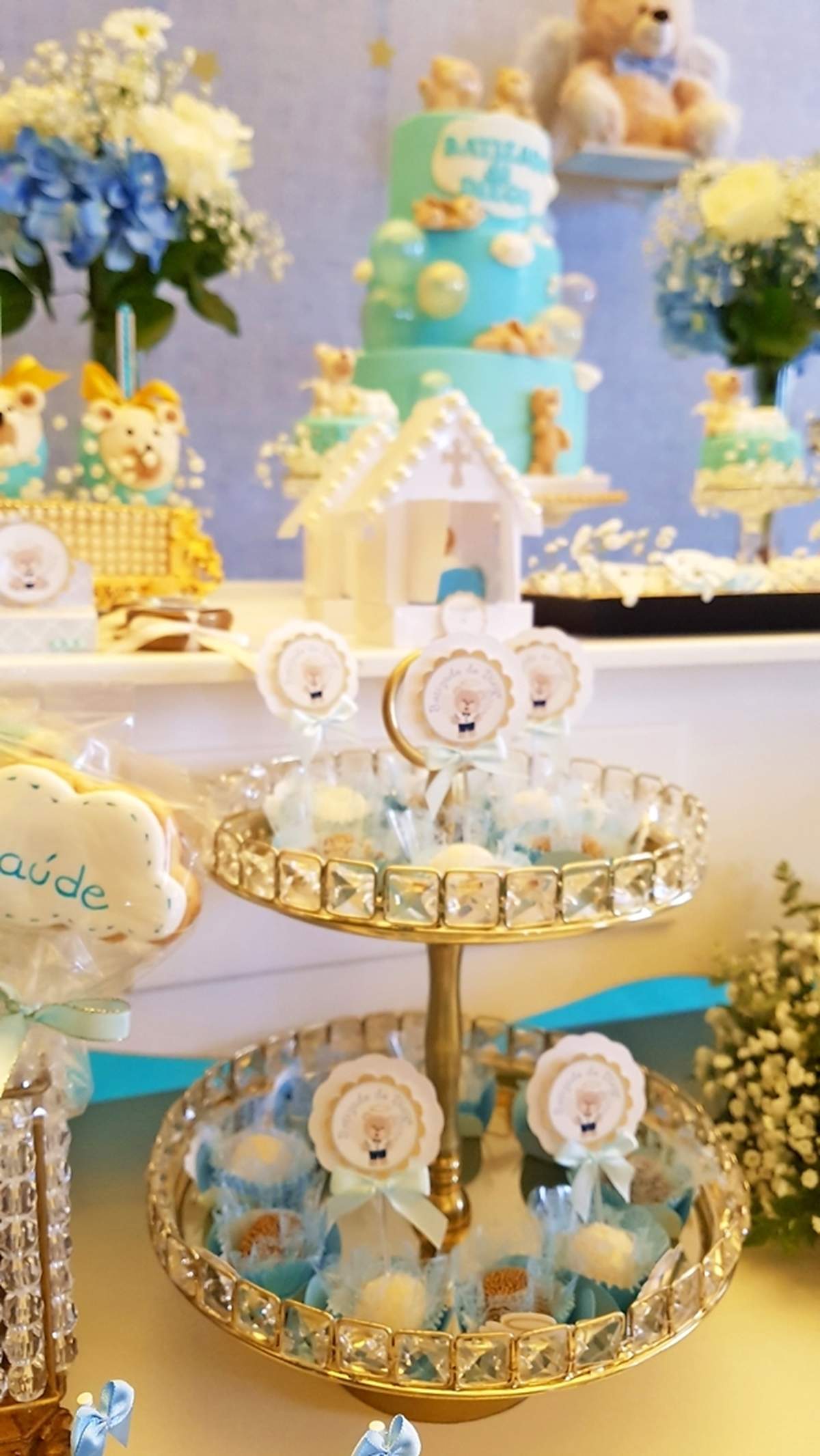 Teddy Bear Baptism Party Ideas | Photo 11 of 31 | Catch My Party