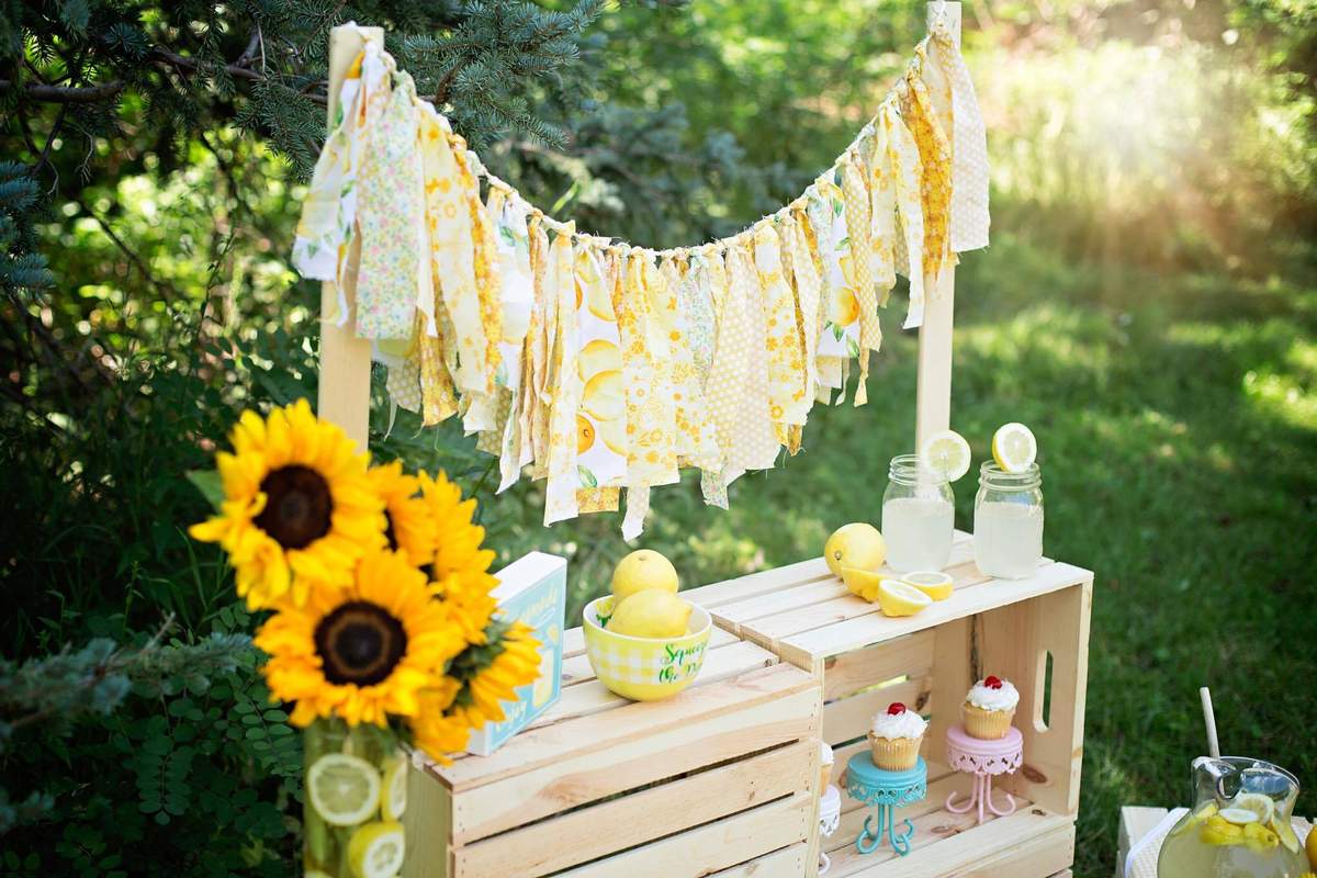 Lemonade / Lemons Summer Party Ideas | Photo 8 of 12 | Catch My Party