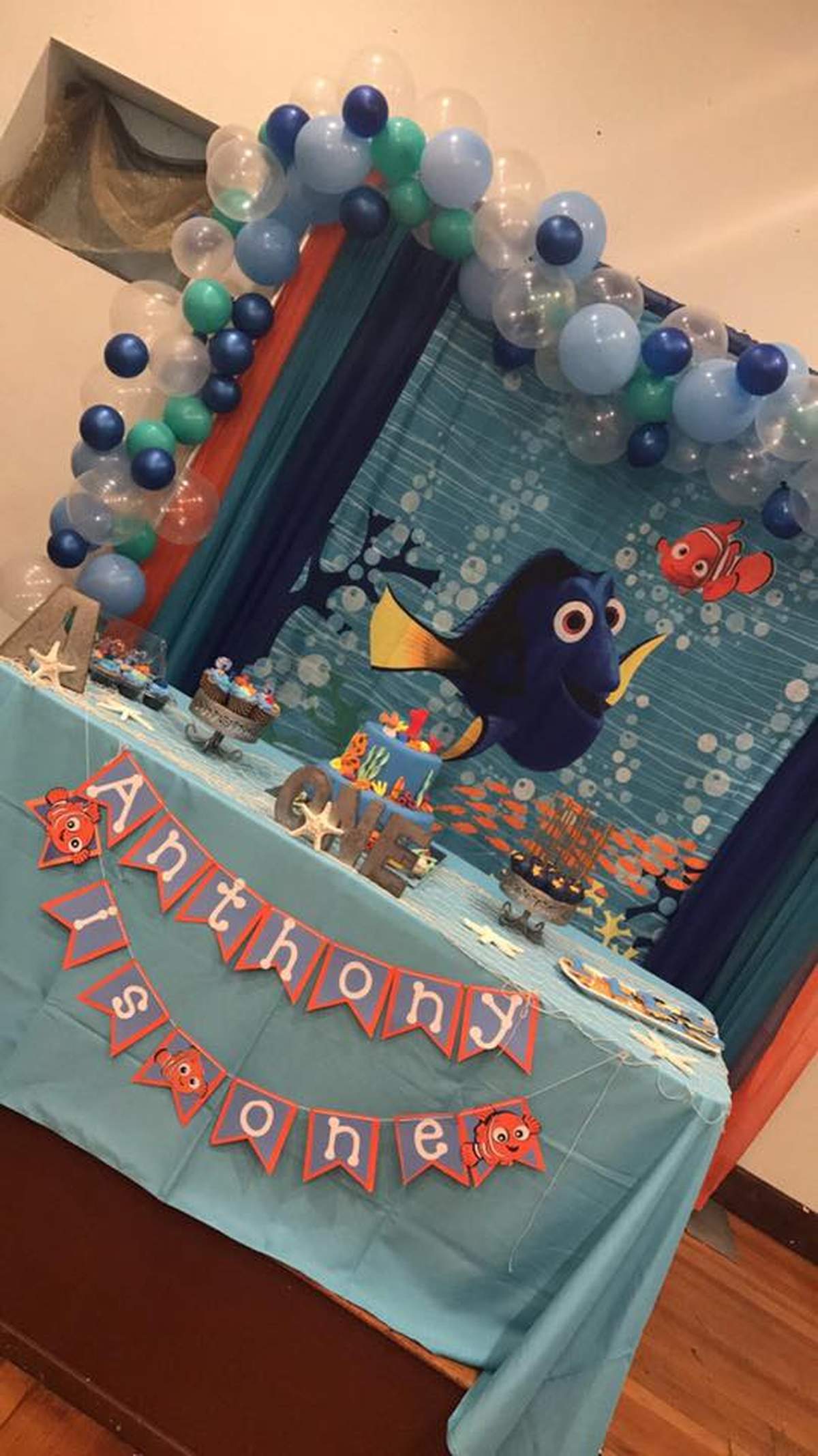 "Nemo" / Birthday "Anthony's Finding NEMO 1st Birthday party" | Catch ...
